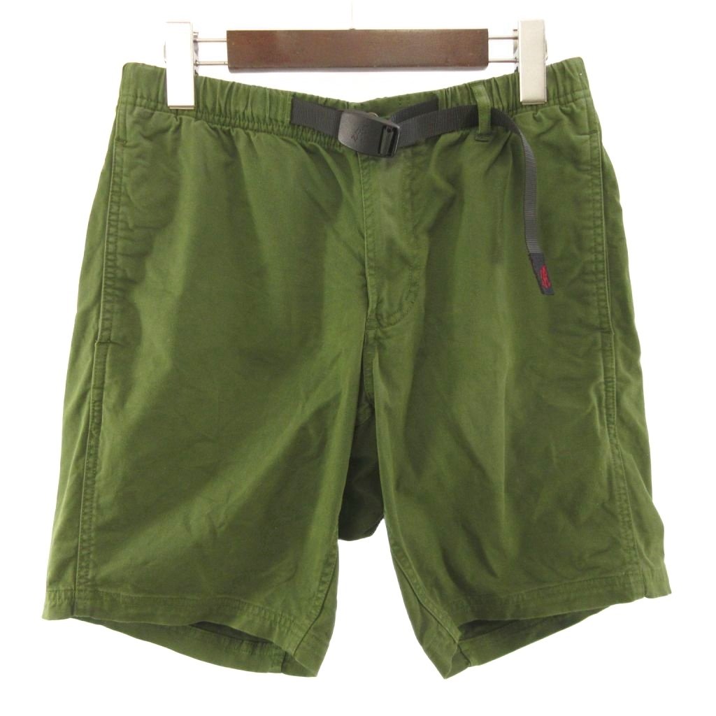 【中古】グラミチ GRAMICCI NN-SHORTS ショートパンツ クライミングショーツ G106-OGS グリーン M メンズ 【ベクトル 古着】 260713ブランドグラミチ GRAMICCI表記サイズM実寸サイズウエスト：74-7...