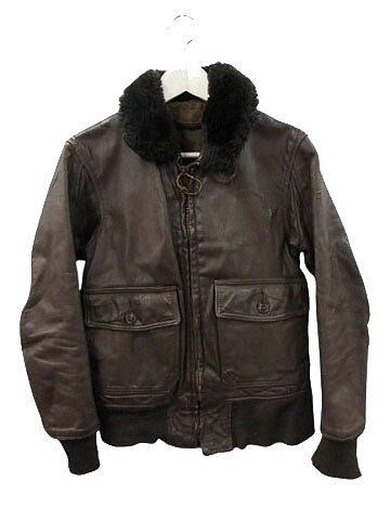 【中古】ヴィンテージ VINTAGE 70s US NAVY G-1 フライトジャケット レザー SERVALジップ ミリタリー メンズ 【ベクトル 古着】 251216ブランドヴィンテージ VINTAGE表記サイズ表記が見受けられません。...