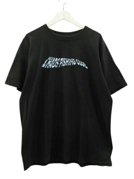 【中古】カオス CHAOS フィッシングクラブ FISHING CLUB Tシャツ バックプリント 錦鯉 ブラック 黒 L メンズ 【ベクトル 古着】 260613ブランドカオス CHAOS表記サイズL実寸サイズ肩幅：53cm　身幅：58c...