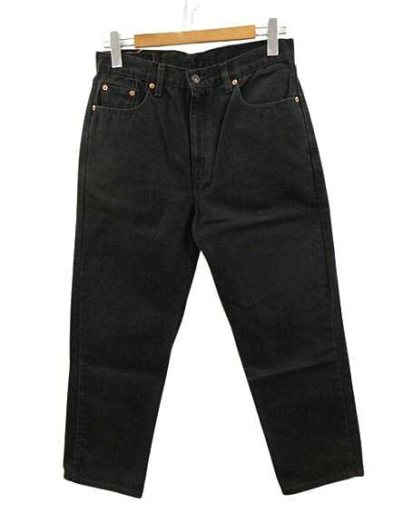 【中古】リーバイス Levi's EURO 90s 882 ブラック デニムパンツ W32 ジーンズ メンズ 【ベクトル 古着】 260618ブランドリーバイス Levi's表記サイズW32実寸サイズウエスト：約80cm　もも幅：約30cm...