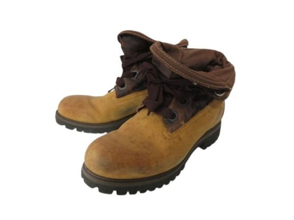 【中古】ティンバーランド Timberland ロールトップブーツ 8W キャメル レースアップ レザー 本革 シューズ 靴 メンズ 【ベクトル 古着】 260622ブランドティンバーランド Timberland表記サイズ8W実寸サイズ最大...