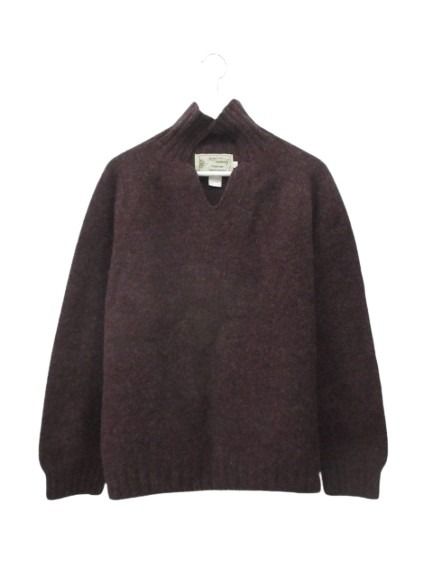 【中古】ノア イースターリー NOR'EASTERLY ニット L セーター ウール100% パープル系 紫 トップス メンズ 【ベクトル 古着】 260702表記サイズL実寸サイズ身幅：56cm　着丈：61cm　ゆき丈：82cm　　素材ウ...