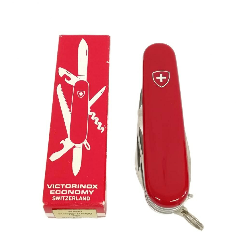 【中古】ビクトリノックス VICTORINOX ECONOMY 3.3611 マルチツール 【ベクトル 古着】 260519ブランドビクトリノックス VICTORINOX実寸サイズ約2.5×9　仕様ECONOMY 3.3611状態・箱に薄汚...