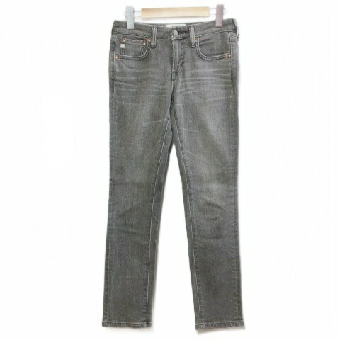 【中古】サムシング something Made in Japan デニム パンツ ジーンズ ストレート テーパードフィット ミッドライズ ストレッチ 26 グレー /X レディース 【ベクトル 古着】 260426ブランドサムシング so...
