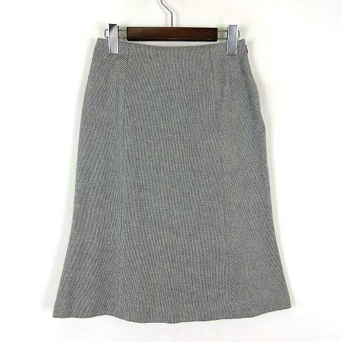 【中古】イエナ IENA スカート ジャガード 総柄 コットン ミディ丈 L 40 黒 ブラック 白 ホワイト レディース 【ベクトル 古着】 250110ブランドイエナ IENA表記サイズ40 ※Lサイズ相当実寸サイズウエスト：64cm　...