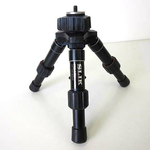 【中古】ミニ 三脚 SLIK PRO-MINI 3977 黒 ブラック カメラ アクセサリー その他 【ベクトル 古着】 260708実寸サイズ約16〜20cm　色黒 ブラック状態◆若干の使用感はありますが、目立つようなダメージ等は見られな...