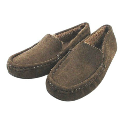 【中古】RODE SKO ロデスコ フラッフィースリッポン 38 ファー ボア モカ スエード調 レディース 【ベクトル 古着】 260117表記サイズ38実寸サイズ最大幅：8cm　アウトソール：25.5cm　　素材合成皮革色モカ系（画像参...