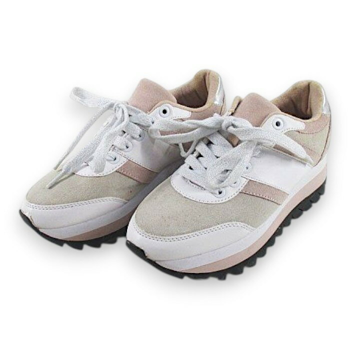 【中古】ザラ トラファルック ZARA Trafaluc ローカットスニーカー 厚底 35 ピンク系 レディース 【ベクトル 古着】 260625ブランドザラ トラファルック ZARA Trafaluc表記サイズ35実寸サイズ最大幅：8.5...