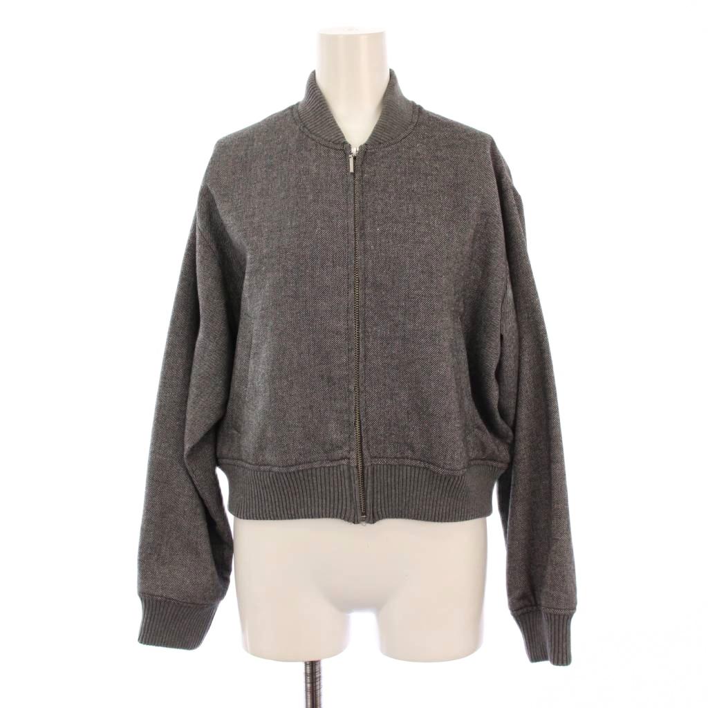 【中古】ナチュラルビューティーベーシック NATURAL BEAUTY BASIC 23AW ブルゾン ジャケット ジップアップ FR グレー 017-3255910 /BM レディース 【ベクトル 古着】 251028ブランドナチュラルビ...