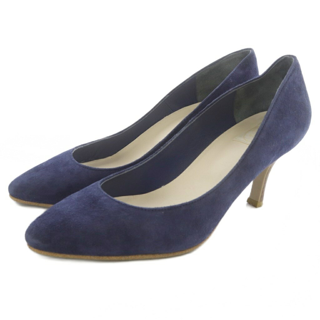 【中古】ルタロン Le Talon パンプス スエード ピンヒール 35.5 紺 ネイビー /SR レディース 【ベクトル 古着】 251208ブランドルタロン Le Talon表記サイズ35.5実寸サイズヒールの高さ：6.5cm　最大幅：...