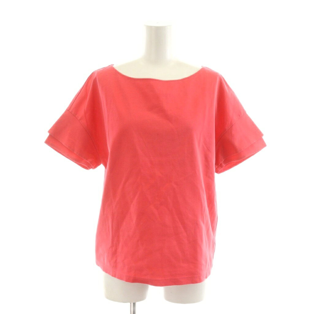 【中古】インディヴィ INDIVI Tシャツ カットソー 38 赤 レッド 半袖 /RR レディース 【ベクトル 古着】 251224ブランドインディヴィ INDIVI表記サイズ38実寸サイズ肩幅：55cm　身幅：47cm　着丈：51cm　...