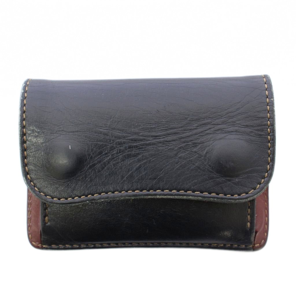 【中古】ワイルドスワンズ WILDSWANS TONGUE タング クロコダイル 小銭入れ コインケース コンパクト スクエア レザー 黒 ブラック /BB メンズ 【ベクトル 古着】 260109ブランドワイルドスワンズ WILDSWAN...