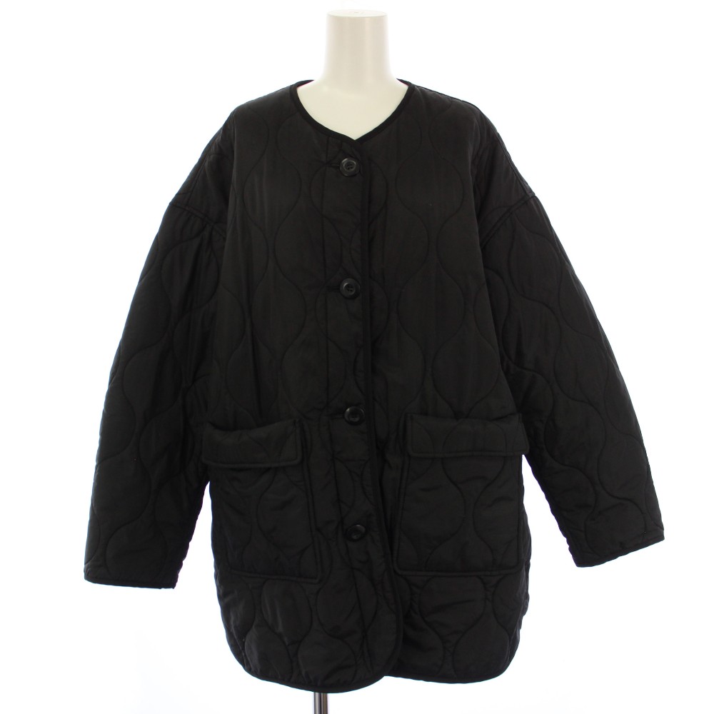 【中古】レイビームス Ray Beams 中綿ジャケット キルティングジャケット F 黒 63-18-0121-111 /BM レディース 【ベクトル 古着】 260124ブランドレイビームス Ray Beams表記サイズF実寸サイズ身幅：...