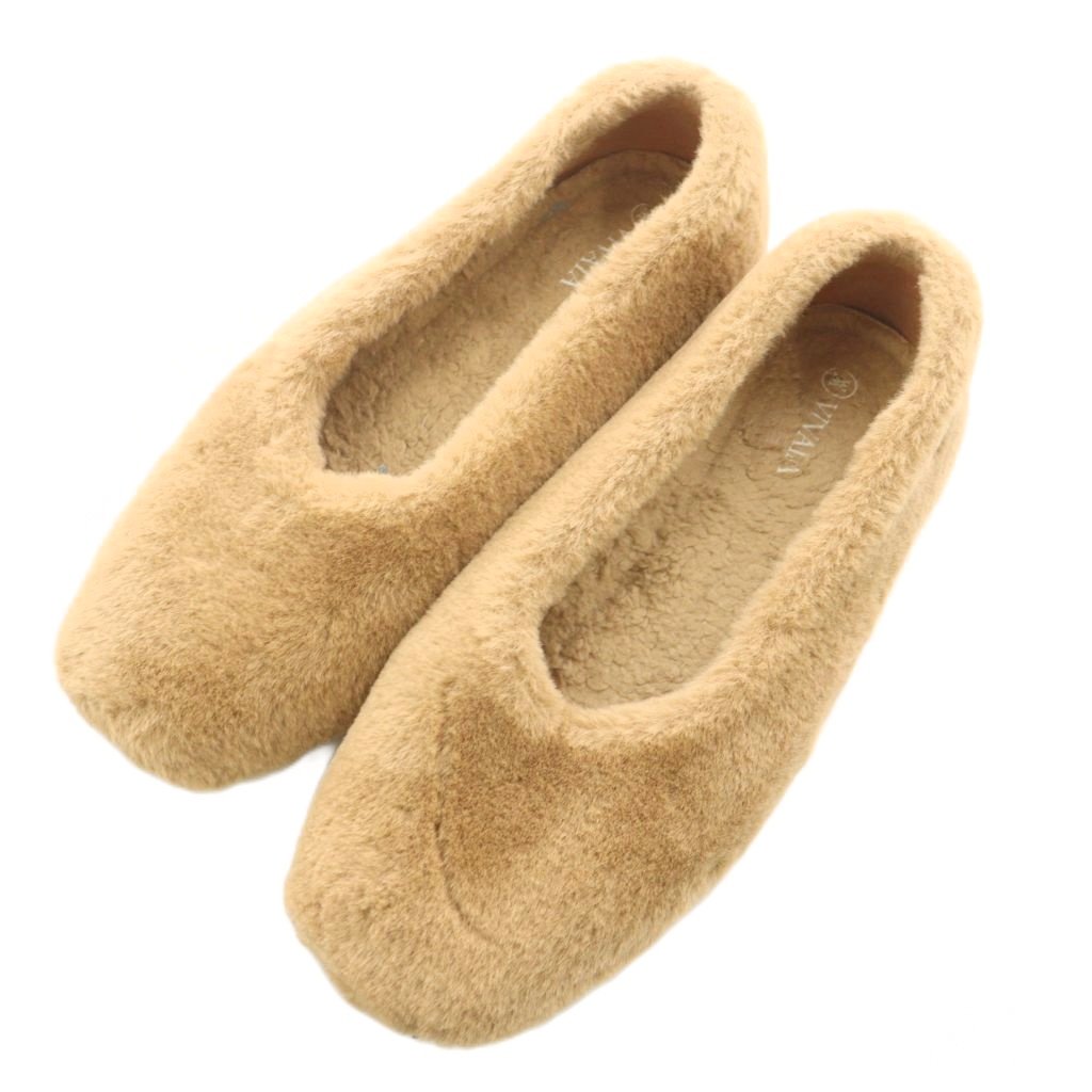 【中古】ビバイア VIVAIA パンプス ボア スクエアトゥ 38.5 ベージュ /AN16 レディース 【ベクトル 古着】 260128表記サイズ38.5実寸サイズ最大幅：約7.5cm　アウトソール：約25cm　ヒール 1cm　色ベージュ...