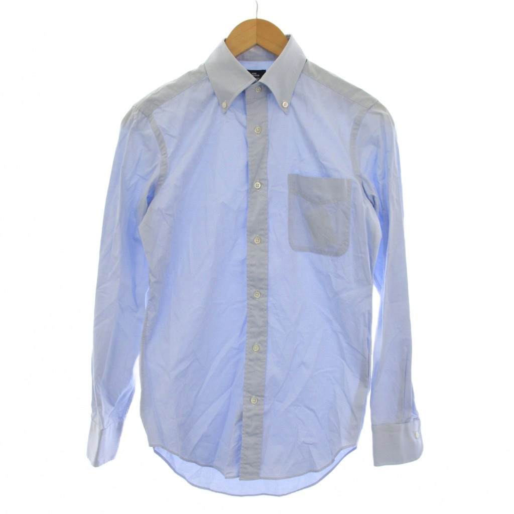 【中古】メーカーズシャツ カマクラ MAKER'S SHIRT 鎌倉 ワイシャツ 長袖 ボタンダウン 36-81 水色 /BM メンズ 【ベクトル 古着】 260303ブランドメーカーズシャツ カマクラ MAKER'S SHIRT 鎌倉表記...