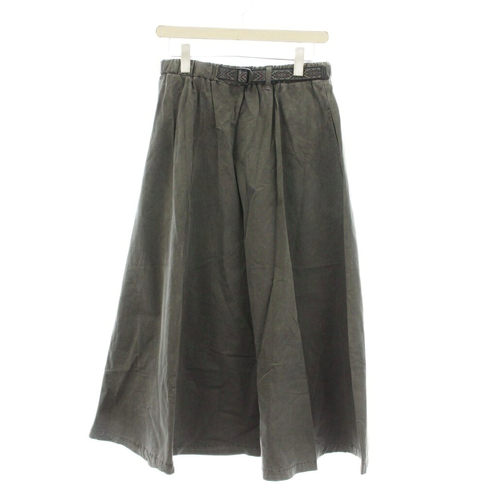 【中古】サウザンドリーブス THOUSAND LEAVES フレアスカート ロング丈 F グレー ウエストゴム /LP ■MA レディース 【ベクトル 古着】 260304ブランドサウザンドリーブス THOUSAND LEAVES表記サイズ...