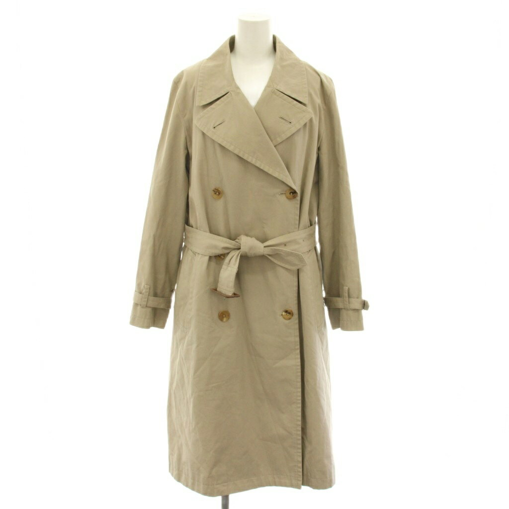 【中古】マーガレットハウエル MARGARET HOWELL トレンチコート アウター ライナー付き ベルト付き 2 ベージュ 578-5212005 /YT レディース 【ベクトル 古着】 260312ブランドマーガレットハウエル MAR...