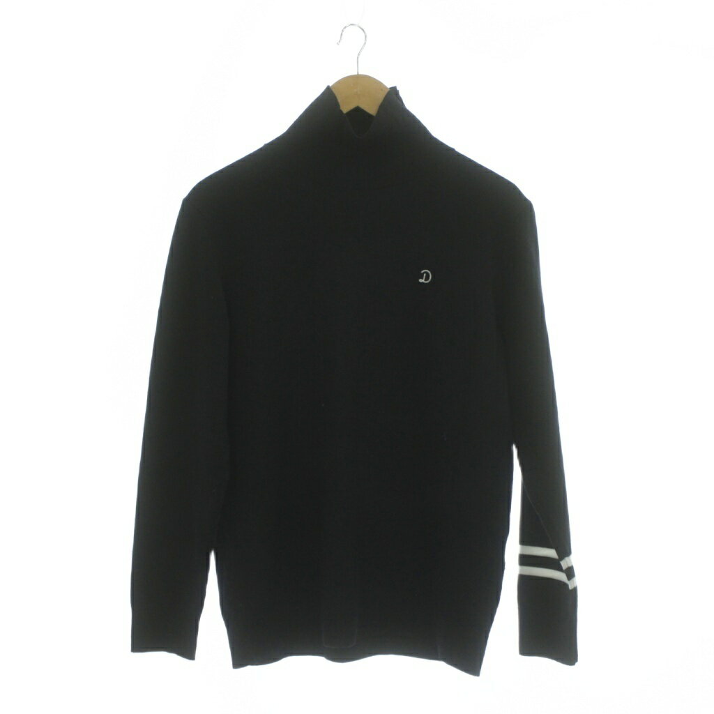 【中古】ドレステリア DRESSTERIOR ニット セーター S 黒 ブラック ハイネック 長袖 袖ライン /JP メンズ 【ベクトル 古着】 260403ブランドドレステリア DRESSTERIOR表記サイズS実寸サイズ肩幅：41cm　...