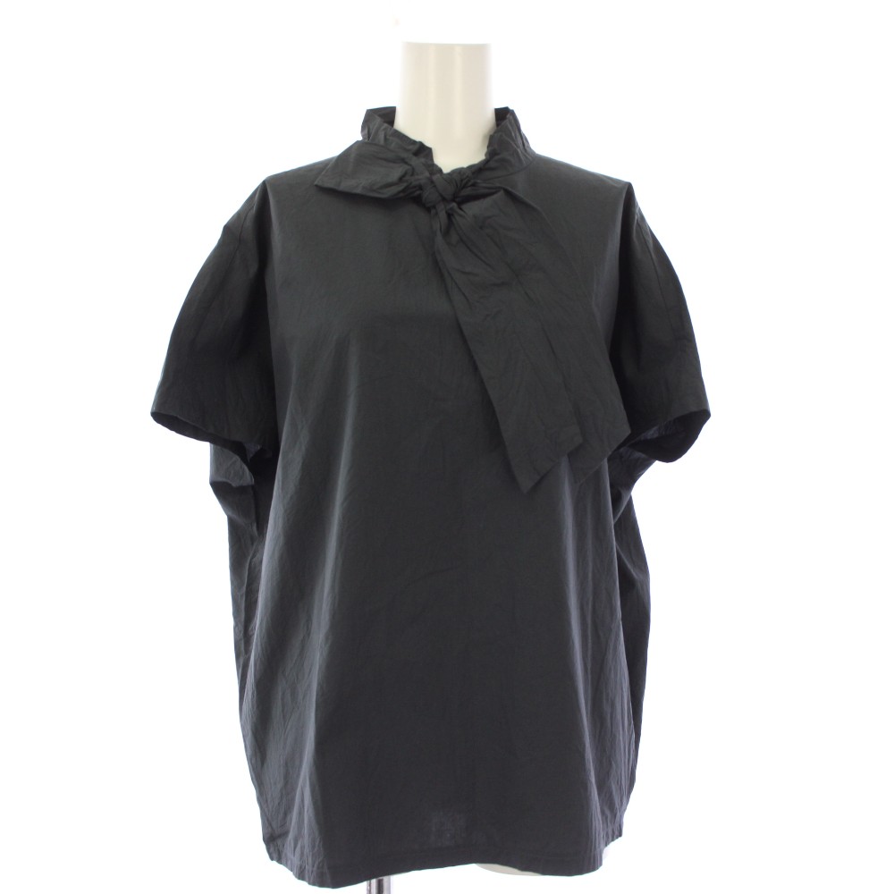 【中古】イエナ IENA Maison IENA 25SS ボウタイブラウス 半袖 F グレー 25051900935010 /TK レディース 【ベクトル 古着】 260409ブランドイエナ IENA表記サイズF実寸サイズ身幅：67cm　...