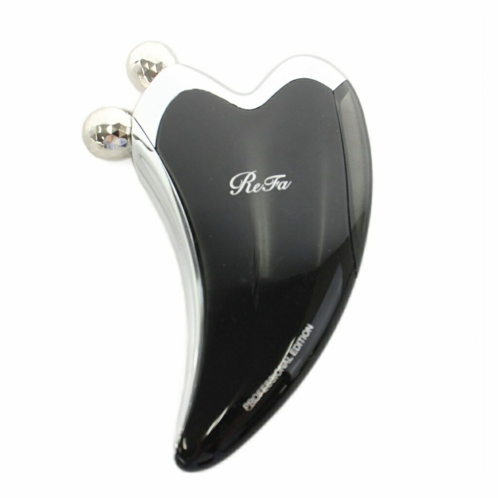 【中古】リファ ReFa CAXA BLACK MODEL カッサ 美顔ローラー 黒 ブラック RF-CB2340B /KU レディース 【ベクトル 古着】 260420実寸サイズ全長 約115cm 幅 約8cm　色シルバーカラー状態キズ、...