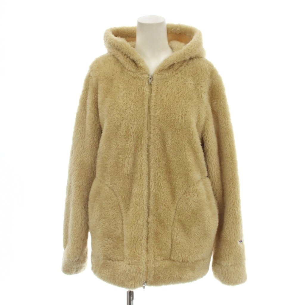【中古】チャンピオン CHAMPION ジャケット 上着 LARGE ベージュ ボア フード 長袖 /LP レディース 【ベクトル 古着】 260514ブランドチャンピオン CHAMPION表記サイズLARGE実寸サイズ肩幅：39cm　身幅...