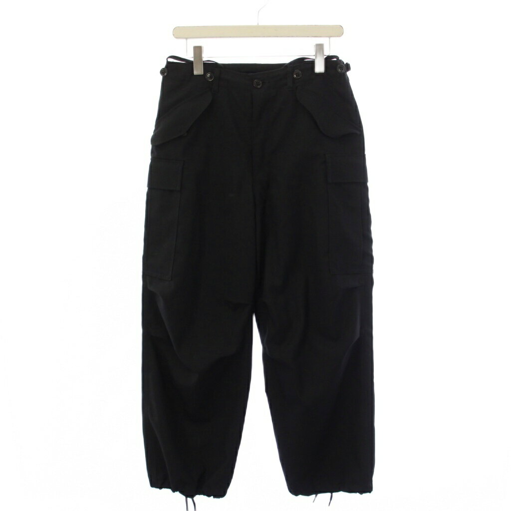 【中古】ジュンヤワタナベ JUNYA WATANABE COMME des GAR?ONS 2021年製 カーゴパンツ ジップフライ ウール M ブラック JH-P016 /BM レディース 【ベクトル 古着】 260521ブランドジュンヤ...