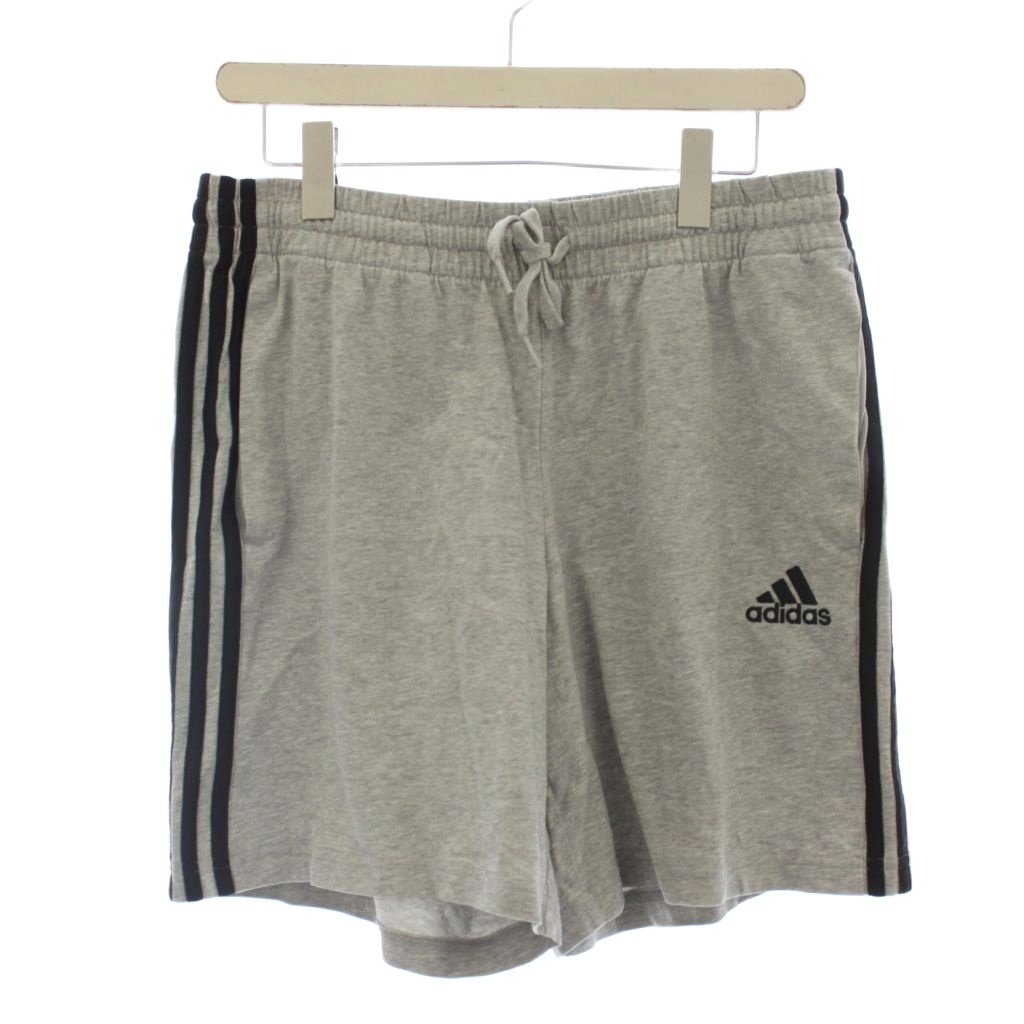【中古】アディダス adidas ショートパンツ XO グレー ドローストリングウエスト /LP メンズ 【ベクトル 古着】 260522ブランドアディダス adidas表記サイズXO実寸サイズウエスト：78cm　もも幅：32cm　裾幅：3...