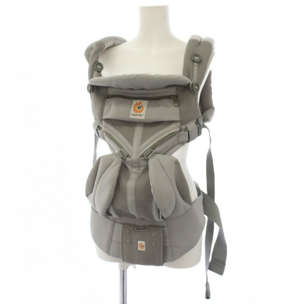 【中古】エルゴベイビー ERGObaby ベビーキャリア OMNI 360 CARRIER COOL AIR MESH 抱っこ紐 グレー EBC201808122VN /TK キッズ 【ベクトル 古着】 260522ブランドエルゴベイビー ...