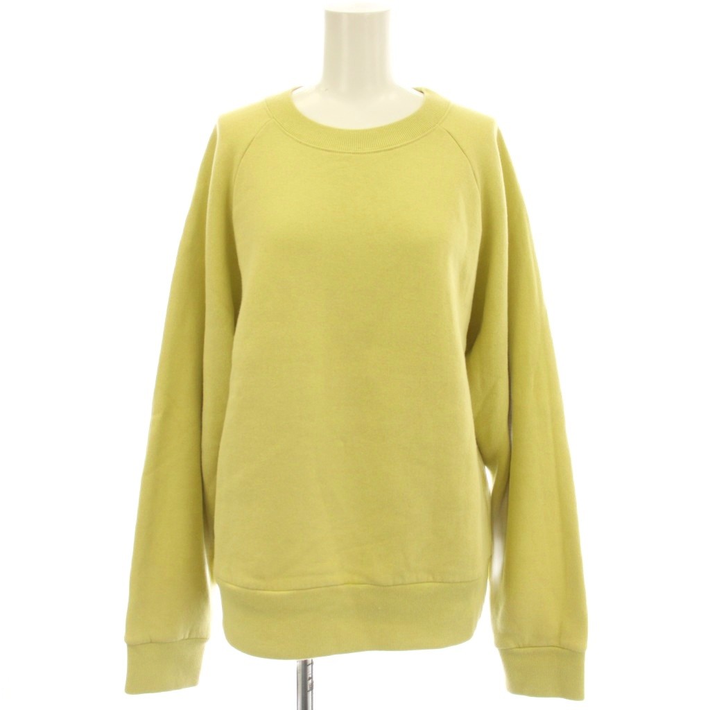 【中古】シンゾーン Shinzone COMMON SWEATSHIRT スウェット トレーナー 裏起毛 FO 黄緑 グリーン 22AMSCU02 /☆G レディース 【ベクトル 古着】 260529ブランドシンゾーン Shinzone表記...
