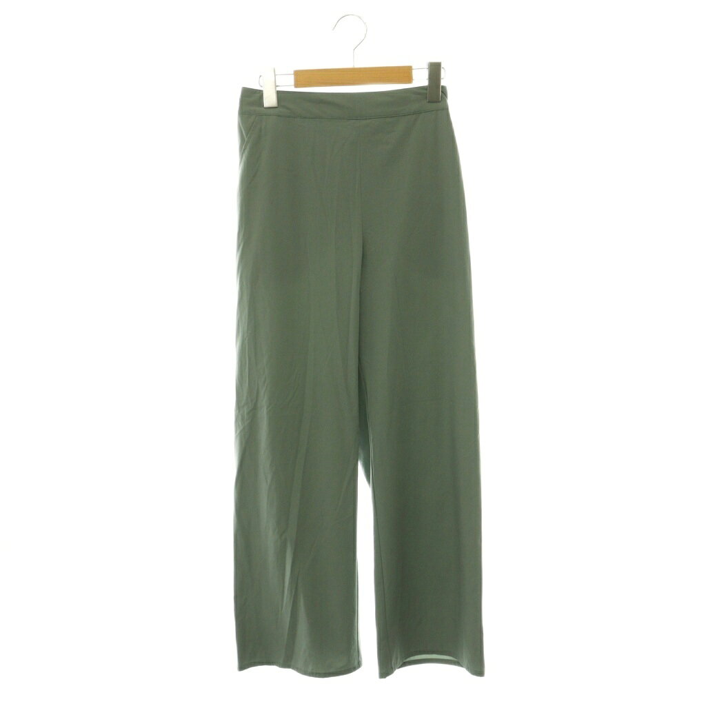 【中古】センスオブプレイス バイ アーバンリサーチ Sense of Place by Urban Research ユイセル Uiscel ワイドパンツ イージー ストレッチ S グレー /HS ■MA レディース 【ベクトル 古着】 2...