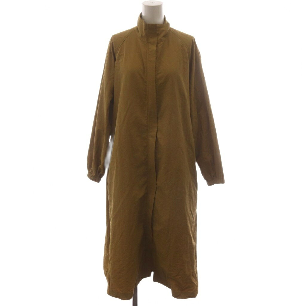 【中古】ステラシフォン STELLA CIFFON ロングコート 36 黄色 イエロー 長袖 スタンドカラー 無地 /RR レディース 【ベクトル 古着】 260715ブランドステラシフォン STELLA CIFFON表記サイズ36実寸サイ...