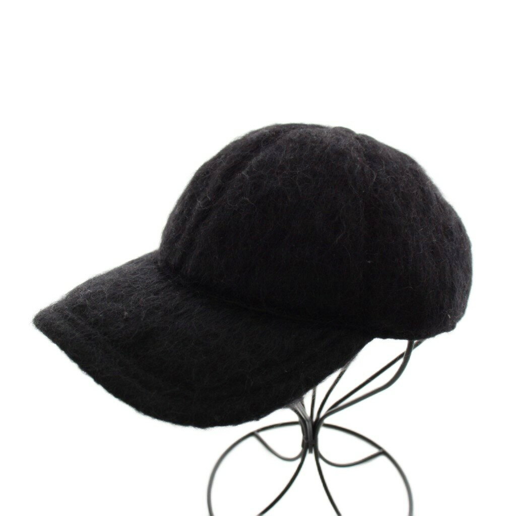 【中古】グッチ GUCCI GGマーモント キャップ 帽子 モヘヤ M 黒 ブラック 729349 /AN10 ■OH レディース 【ベクトル 古着】 260513ブランドグッチ GUCCI表記サイズM実寸サイズつば：約8cm　頭周り：約5...