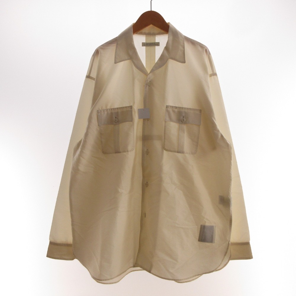 【中古】未使用品 オールドジョー OLDJOE タグ付き 25SS ROLL COLLAR MONTY SHIRTS シャツ 長袖 XL IVORY ■BL4 メンズ 【ベクトル 古着】 260408ブランドオールドジョー OLDJOE表記...