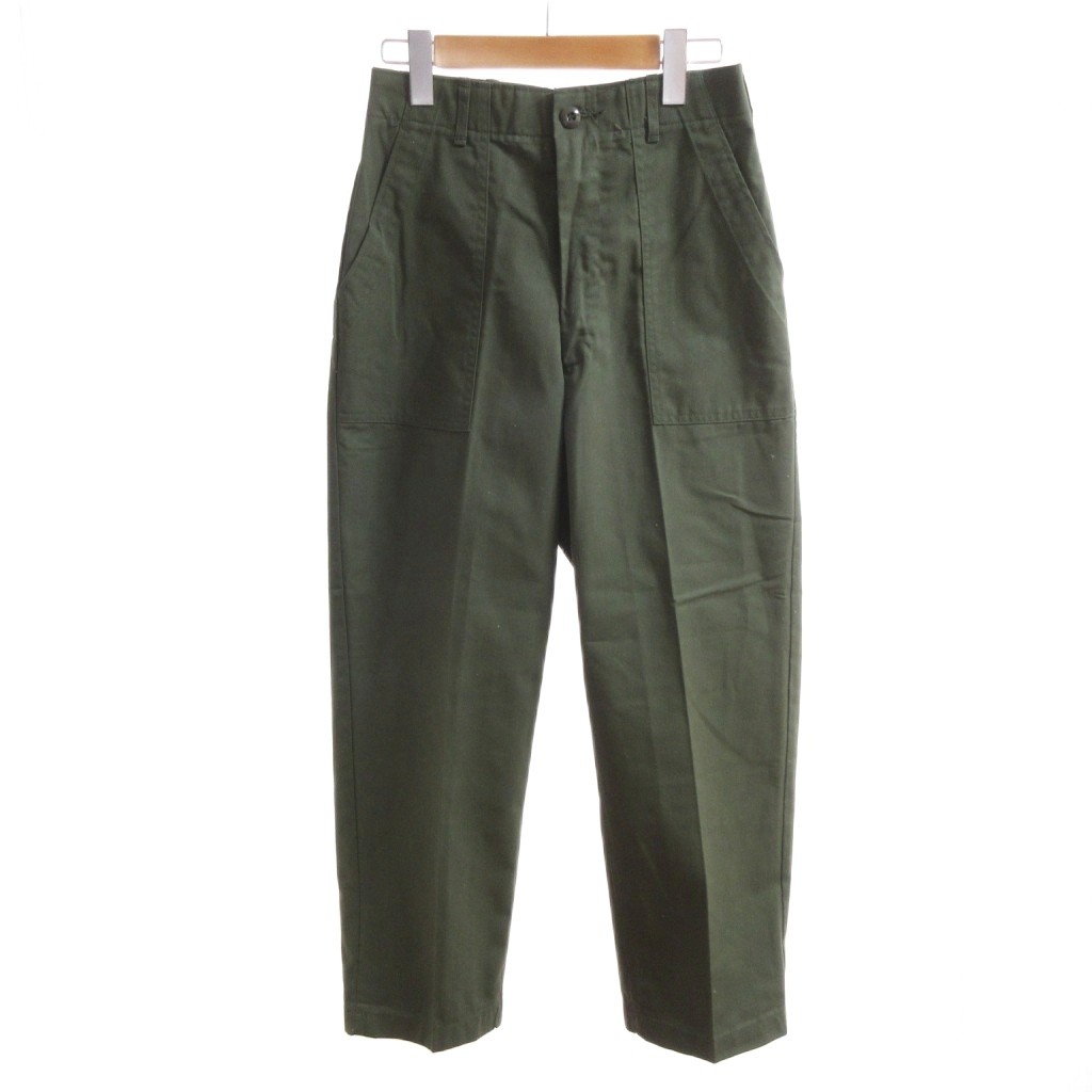 【中古】ヴィンテージ VINTAGE US ARMY 80s 美品 ユーティリティパンツ 28?27 カーキ OG-507 ベイカー ミリタリー/HW 【ベクトル 古着】 260416ブランドヴィンテージ VINTAGE表記サイズ28?27...