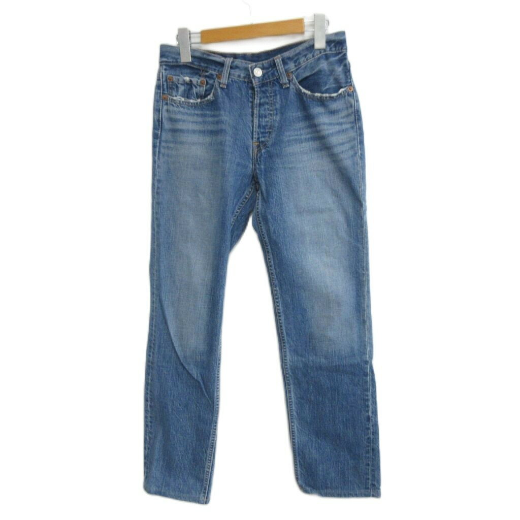 【中古】リーバイス Levi's 501-0130 デニムパンツ ジーンス ウォッシュブルー 29 L31 レディース 【ベクトル 古着】 260520ブランドリーバイス Levi's表記サイズW29 L31実寸サイズウエスト：74cm　も...
