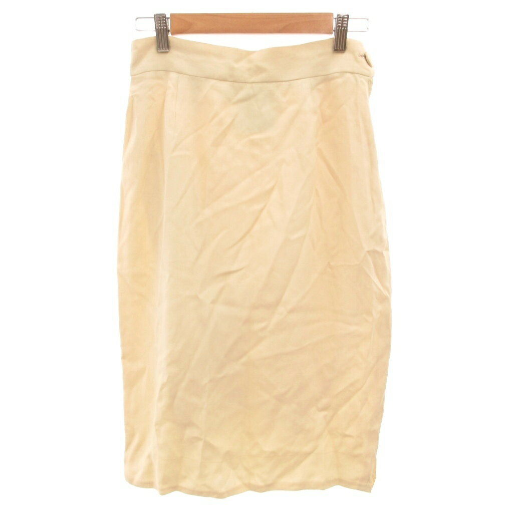 【中古】モスキーノ MOSCHINO COUTURE! スカート ひざ丈 44 アイボリー /FF IBO96 ■D レディース 【ベクトル 古着】 260606ブランドモスキーノ MOSCHINO表記サイズ44実寸サイズウエスト：56cm...