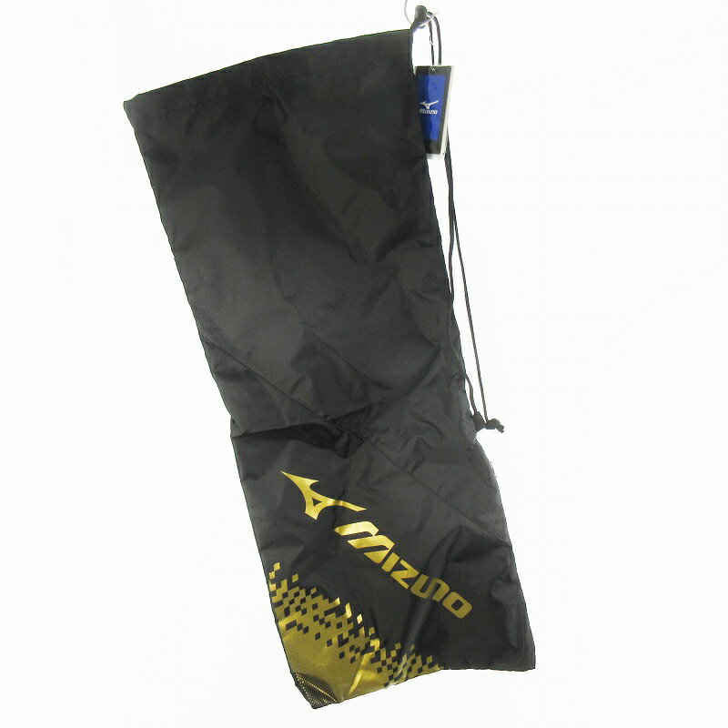 【中古】ミズノ MIZUNO テニス ラケットバッグ 2本入 L33 H81 ブラック ゴールド ロゴ その他 【ベクトル 古着】 260330ブランドミズノ MIZUNO実寸サイズ81cm×33cm　素材ナイロン色ブラック状態※未使用品・...