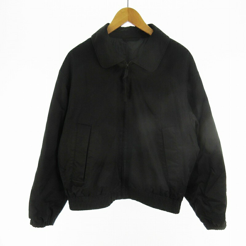 【中古】ユニクロ UNIQLO U ユー M パフテックショートブルゾン 中綿 スイングトップ ジャケット ブラック 黒 311-479411 アウター メンズ 【ベクトル 古着】 260418ブランドユニクロ UNIQLO表記サイズM実寸...