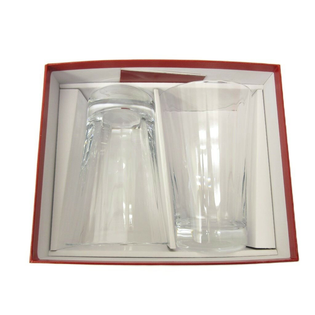 【中古】未使用品 バカラ Baccarat 箱付き ミルニュイ ハイボールグラス ペア 食器 コップ タンブラー 0503 その他 【ベクトル 古着】 260503ブランドバカラ Baccarat表記サイズ--実寸サイズ直径：約9cm　口経...