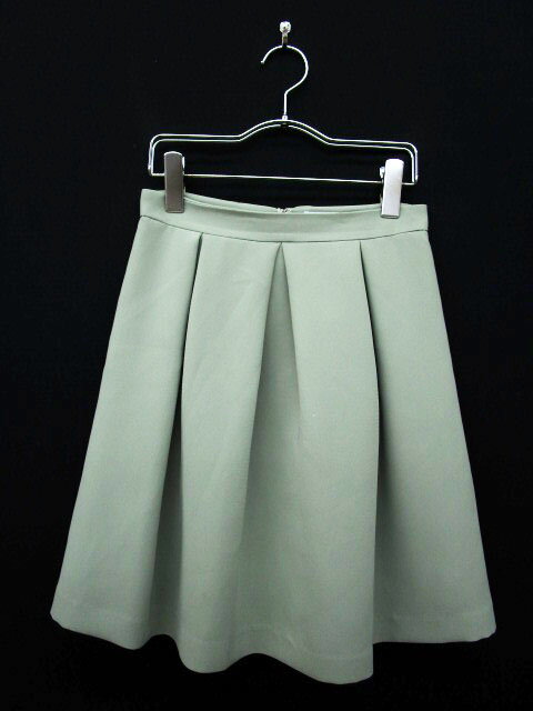 【中古】アンレリッシュ UNRELISH スカート フレア ミニ 36 緑 グリーン レディース 【ベクトル 古着】 170404 ブランド古着ベクトルプレミアム店ブランドアンレリッシュ UNRELISH表記サイズ36実寸サイズウエスト：6...