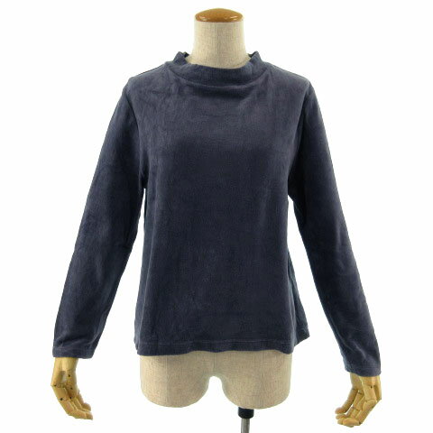 【中古】ジャーナルスタンダード レリューム JOURNAL STANDARD relume カットソー 長袖 オフネック ベロア調 ブルー系 青系 F レディース 【ベクトル 古着】 201012 ベクトルプレミアム店ブランドジャーナルスタ...