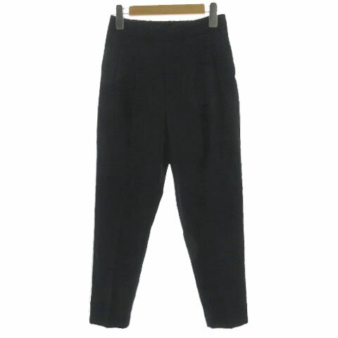 【中古】グローバルワーク GLOBAL WORK パンツ GW521005AD テーパード タック ウエストゴム ネイビー 紺 XS レディース 【ベクトル 古着】 250205ブランドグローバルワーク GLOBAL WORK表記サイズXS...