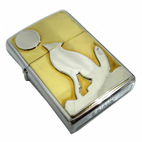 【中古】未使用品 ジッポー ZIPPO 1995年 コヨーテムーン オイルライター 金メッキ クローム 【ベクトル 古着】 260325ブランドジッポー ZIPPO表記サイズ※実寸サイズをご確認下さい。実寸サイズライター　タテ約5.5cm　...