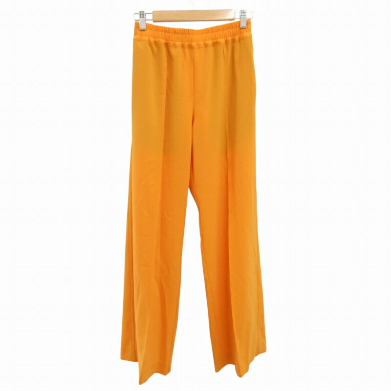 【中古】未使用品 トラント TRENT イージーパンツ 1 S オレンジ /HD2 0830 ■GY25 ●TZ レディース 【ベクトル 古着】 240830表記サイズ1(日本表記S相当)実寸サイズウエスト：約61cm　もも幅：約27cm　...