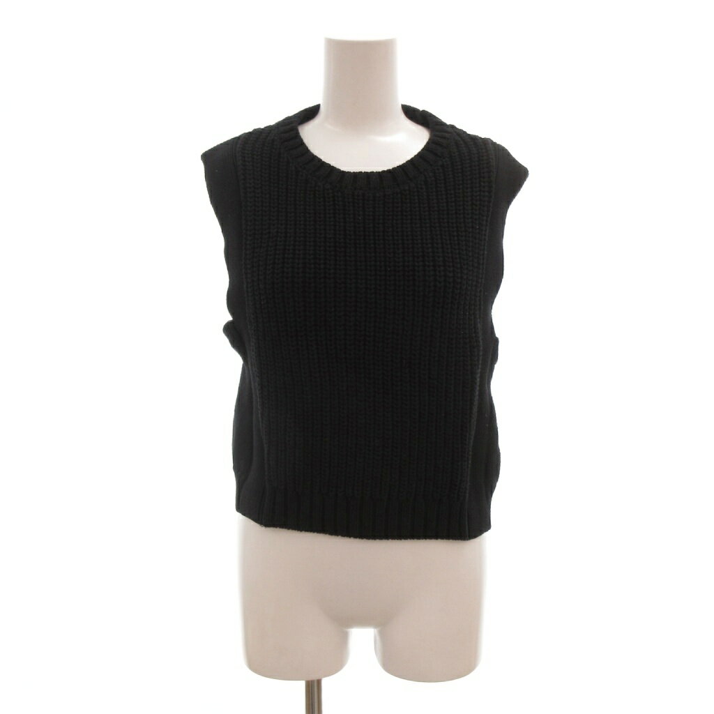【中古】フリークスストア FREAKS STORE ニットベスト F 紺 ネイビー ラウンドネック ざっくり編み /NL ■ECG005 レディース 【ベクトル 古着】 260524ブランドフリークスストア FREAKS STORE表記サイ...