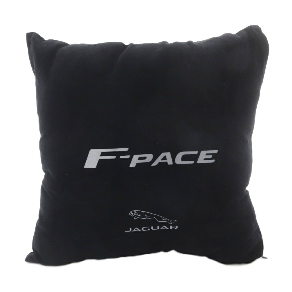 【中古】ジャガー JAGUAR インテリア F-PACE クッション 黒 ブラック /SR ■GY11 メンズ 【ベクトル 古着】 260423表記サイズサイズなし（実寸サイズをご確認下さい）実寸サイズヨコ：30cm　タテ：32cm　マチ：...