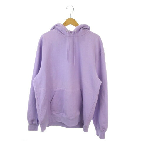 【中古】チャンピオン CHAMPION ECO AUTHENTIC パーカー プルオーバー 裏起毛 XL 紫 パープル 長袖 ロゴ /MN21 ■GY99 メンズ 【ベクトル 古着】 260501ブランドチャンピオン CHAMPION表記サ...
