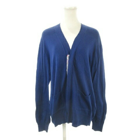 【中古】ツモリチサト TSUMORI CHISATO カーディガン 2 青 ブルー Vネック 長袖 ポケット付き /AH13 ■GY99 レディース 【ベクトル 古着】 260507ブランドツモリチサト TSUMORI CHISATO表記サ...