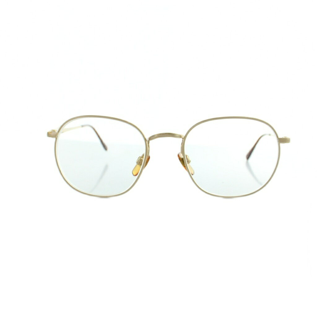 【中古】ジョルジオアルマーニ GIORGIO ARMANI 179 703 眼鏡 めがね フルリム 度入り 50□19-135 ゴールド色 ■GY11 /MQ レディース 【ベクトル 古着】 260510ブランドジョルジオアルマーニ GIO...