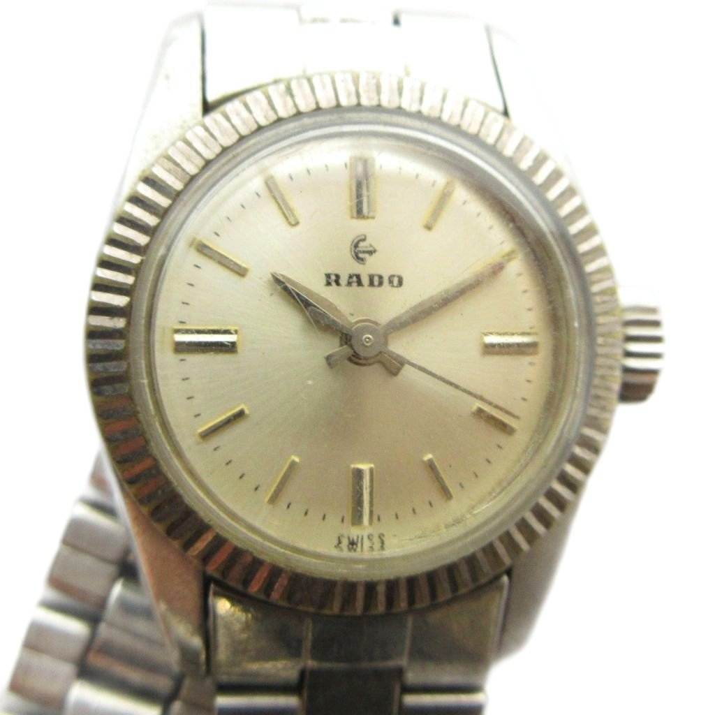 【中古】ラドー RADO MONOREX モノレックス 腕時計 ヴィンテージ アンティーク ウォッチ 自動巻き シルバー色 ■GY11 /MQ レディース 【ベクトル 古着】 260603ブランドラドー RADO表記サイズ実寸サイズをご参考...